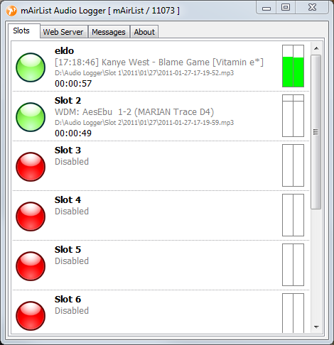 mAirlist Audio Logger – technic2radio.fr