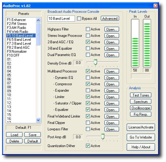 AudioProc – technic2radio.fr