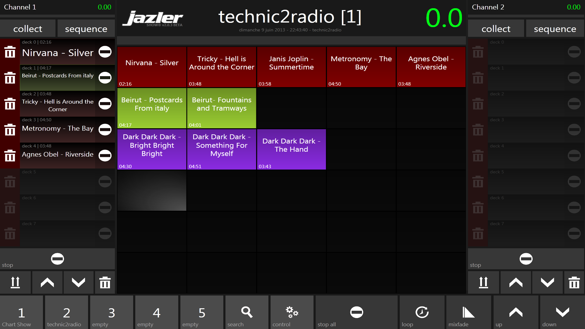 Jazler Show V2 beta – technic2radio.fr